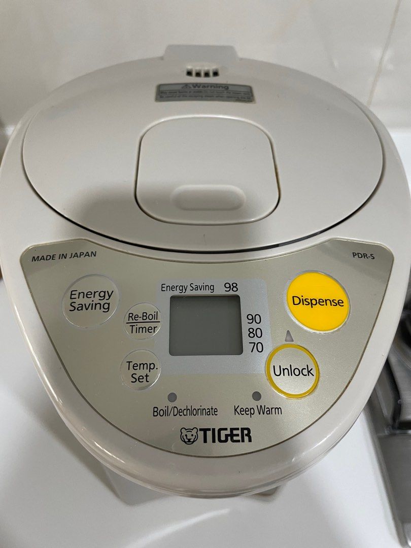 Tiger Electric Airpot 4L, TV & Home Appliances, Kitchen Appliances ...