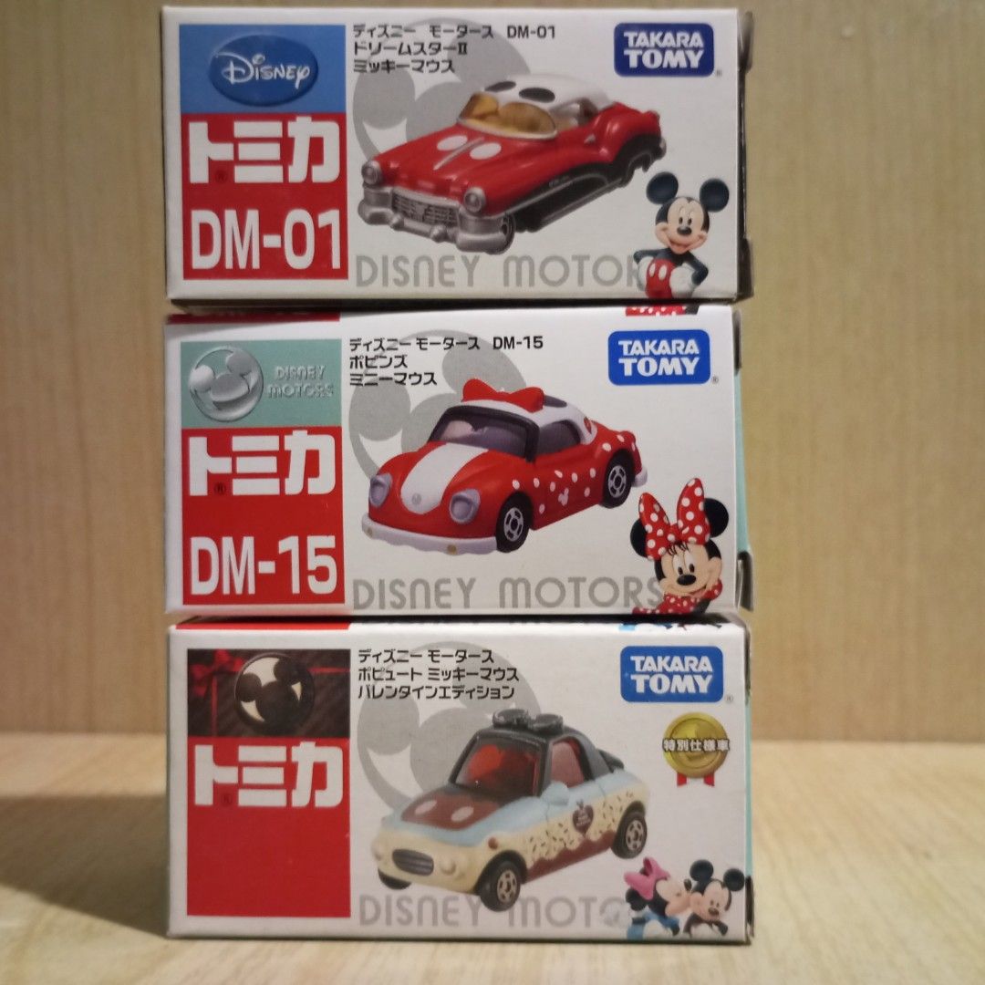 Tomica Disney DM 15 Poppins DM 01 Dream Star Popuet Mickey Minnie, Toys & Collectibles, Mainan ...