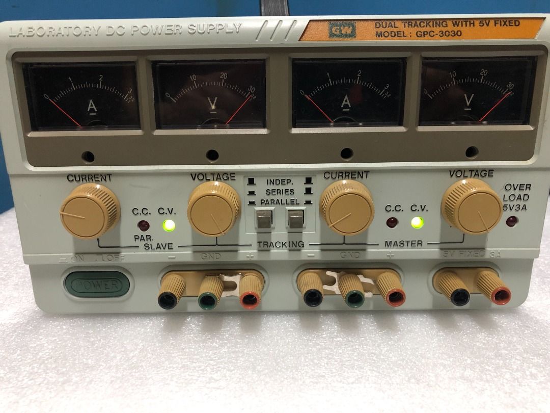Topward TPS-4000 or GW GPC-3030 Dual-Tracking DC Power Supply, 0-30V, 0 ...