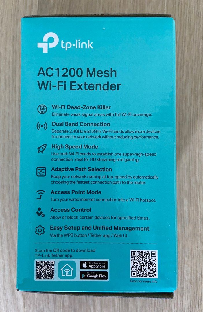 TP-Link RE330 Wifi Range Extender AC1200, Computers & Tech, Parts ...