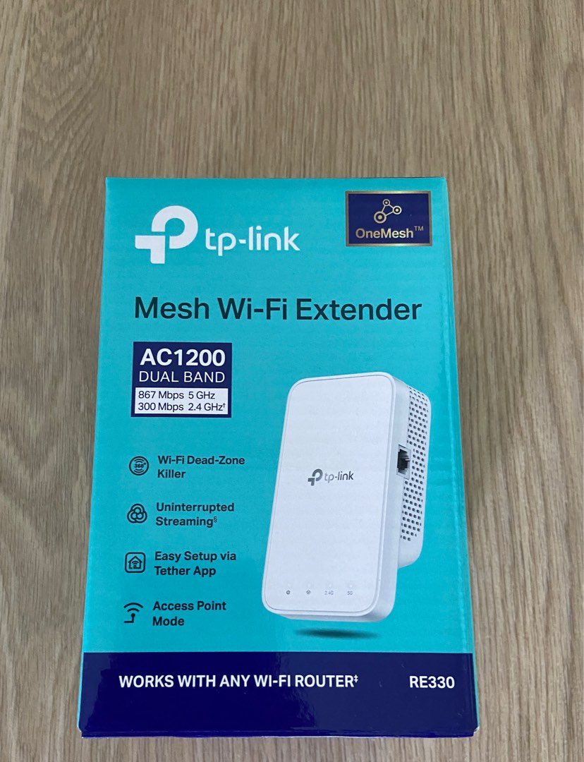 TP-Link RE330 Wifi Range Extender AC1200, Computers & Tech, Parts ...