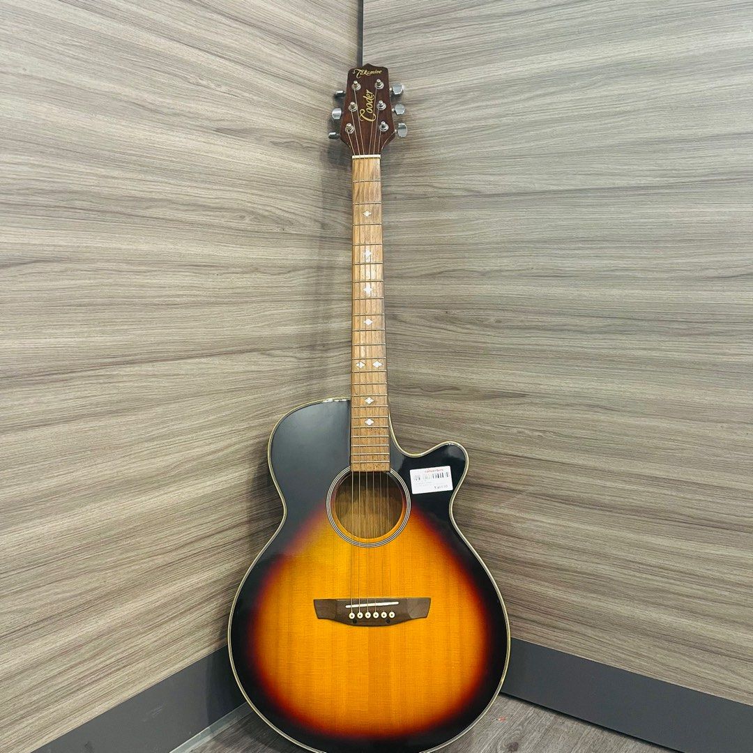 TP-TAKAMINE Cooder Semi Acoustic Guitar, Hobbies & Toys, Music & Media ...