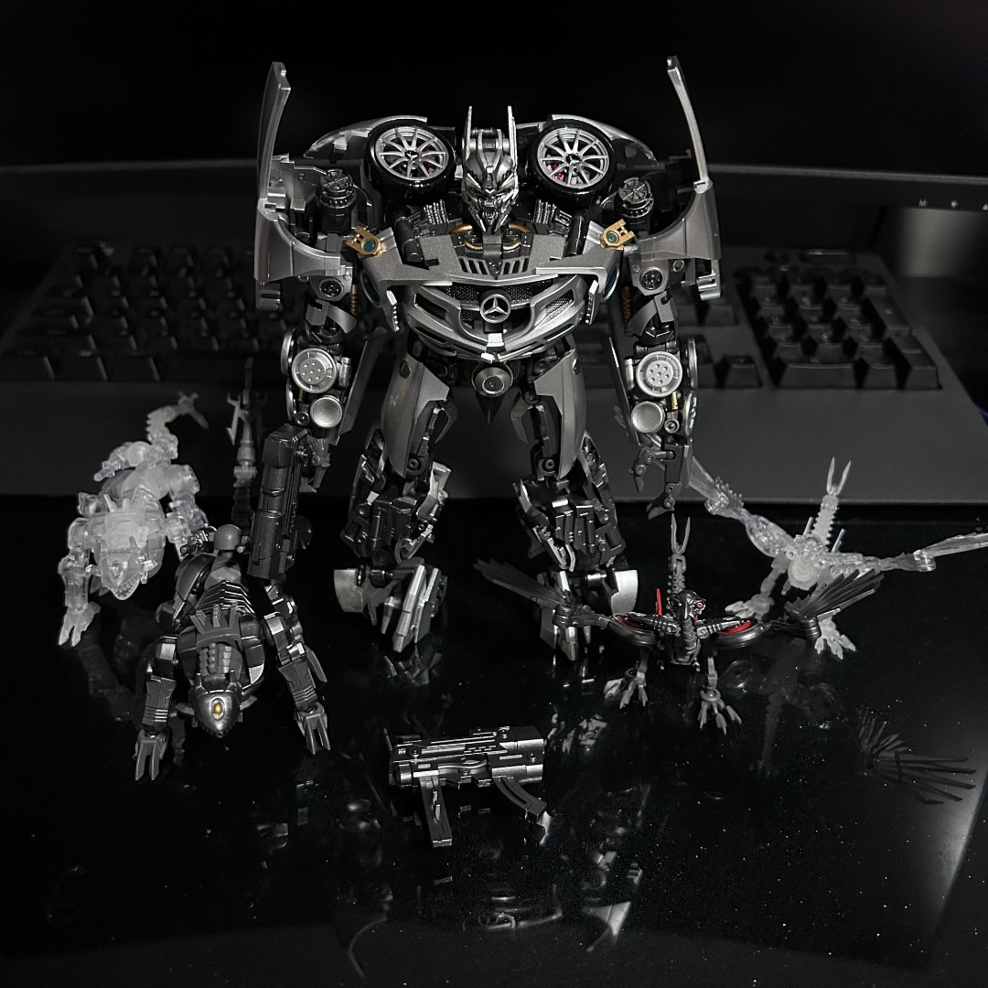 Transformers DOTM Soundwave CE-03 Silver Bullet, Hobbies & Toys, Toys ...