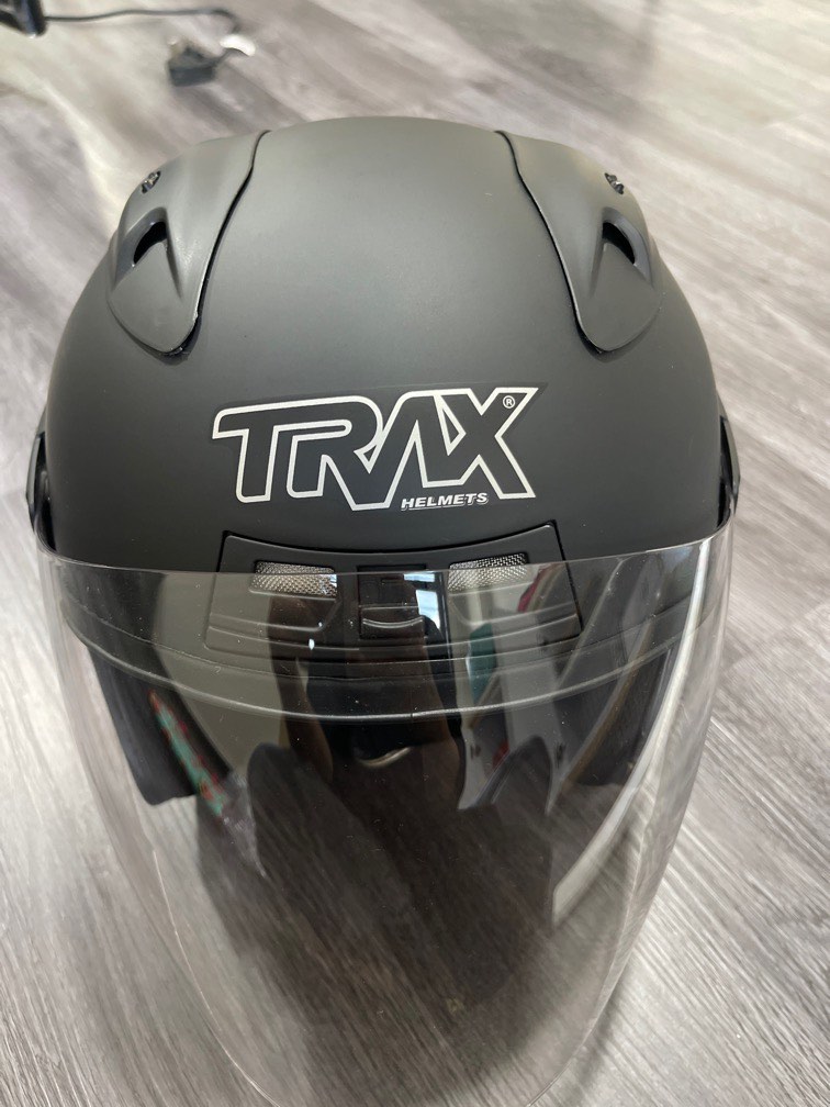Trax Helmet size L, Motorcycles, Motorcycle Accessories on Carousell