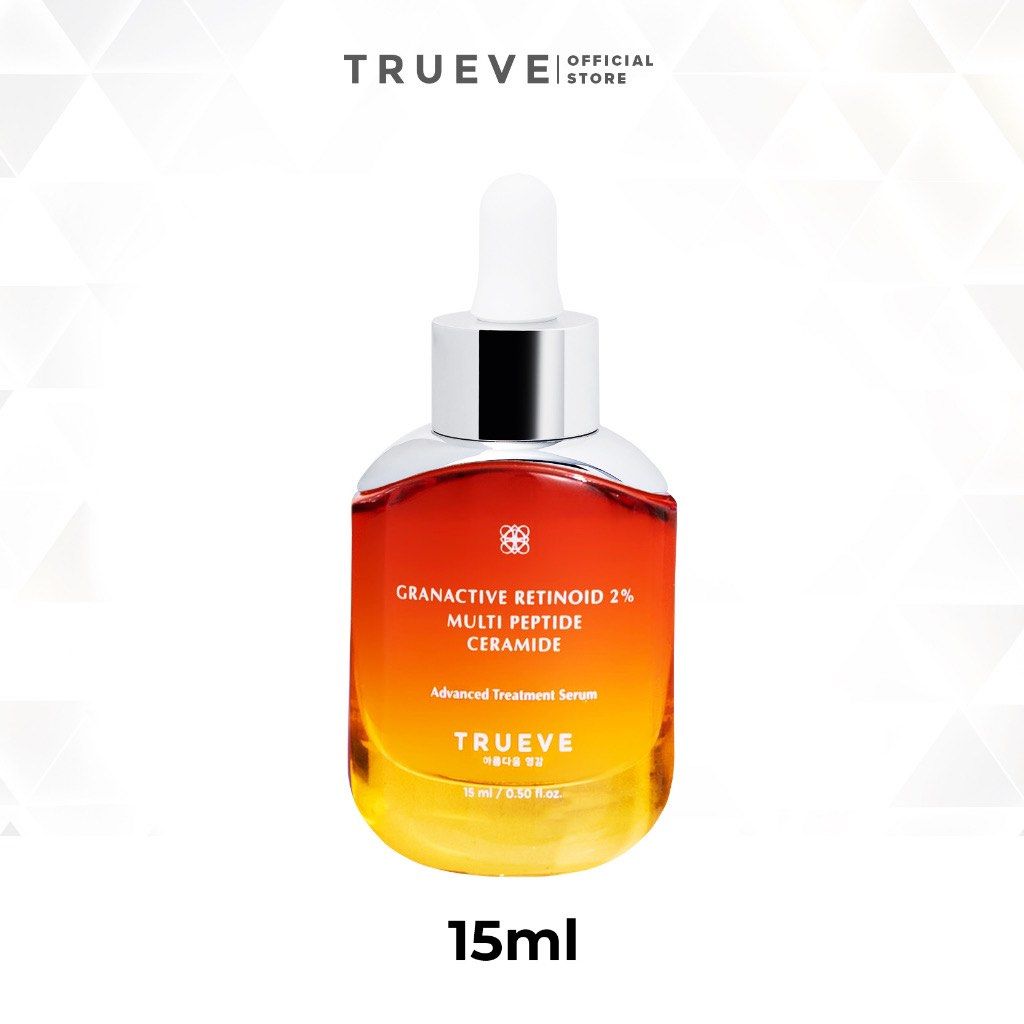 TRUEVE ADVANCED TREATMENT SERUM NEW RETINOID 2% RETINOL MULTI PEPTIDE ...
