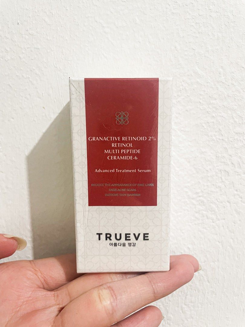 TRUEVE ADVANCED TREATMENT SERUM NEW RETINOID 2% RETINOL MULTI PEPTIDE ...