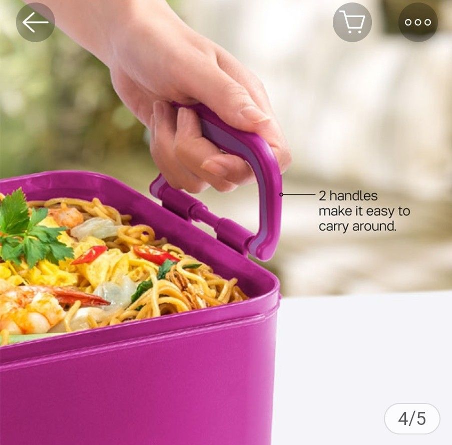 Tupperware Party Keeper-5.8L(1), Furniture & Home Living, Kitchenware ...