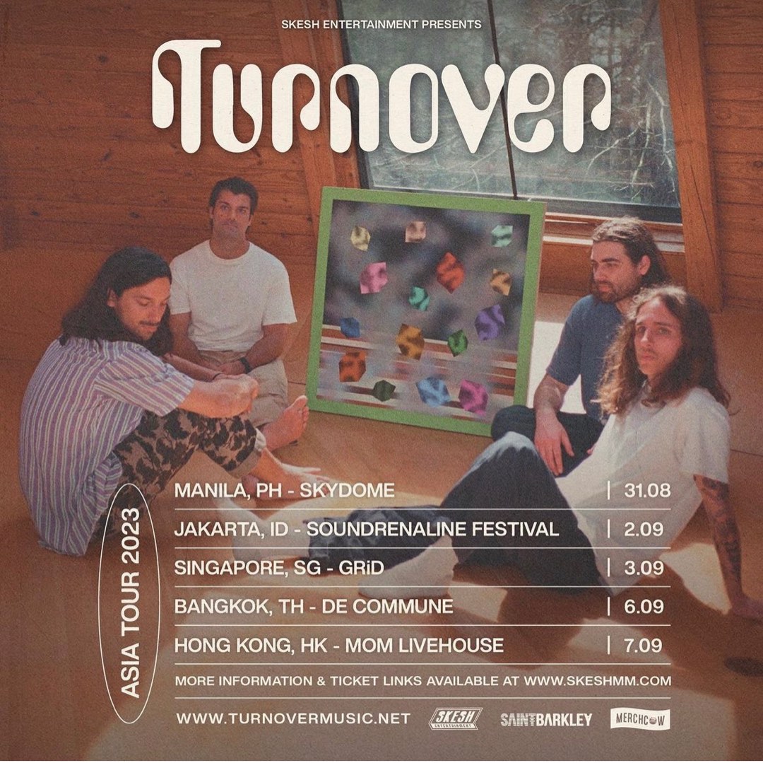 Turnover Concert Ticket 3 Sep 2023, Tickets & Vouchers, Event Tickets ...