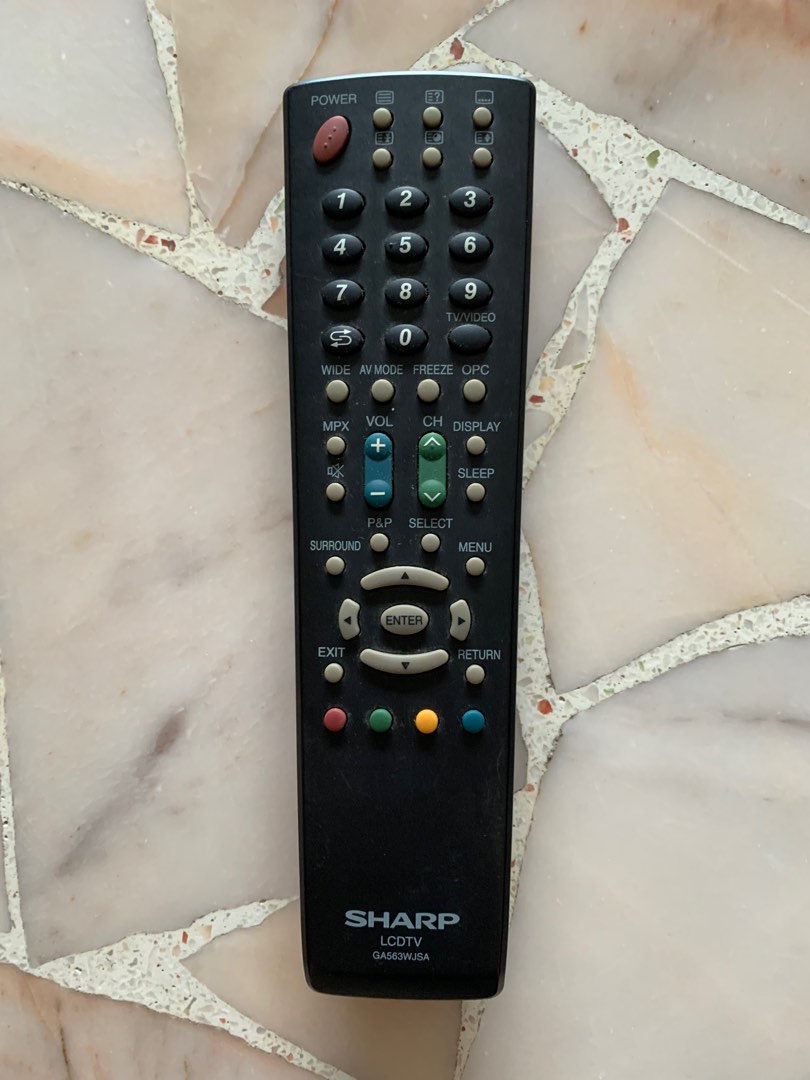 Sharp TV Remote, TV & Home Appliances, TV & Entertainment, TV Parts ...