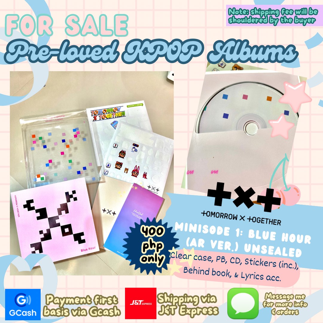 TxT- Minisode 1: Blue hour (AR ver.) unsealed, Hobbies & Toys, Music ...