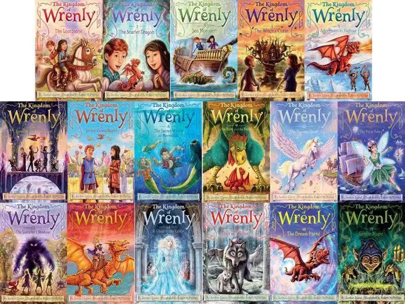 UK The Kingdom of Wrenly series. By Jordan Quinn Set of 17 books ...