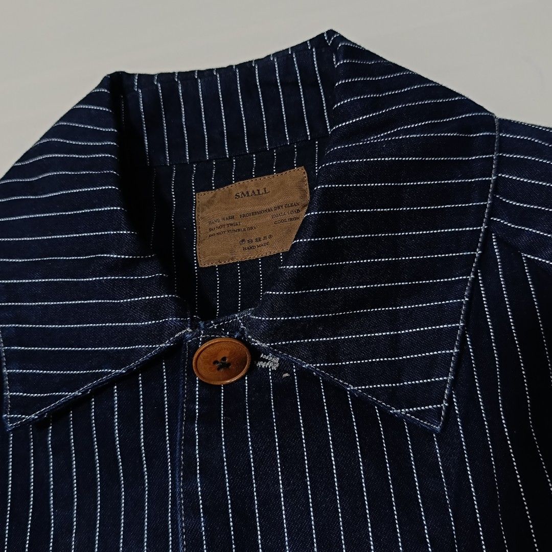 Unknow Brand Herringbone Railroad Work Jacket. on Carousell