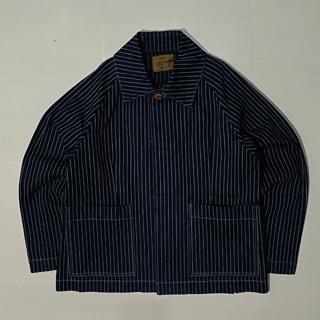 Unknow Brand Herringbone Railroad Work Jacket. on Carousell