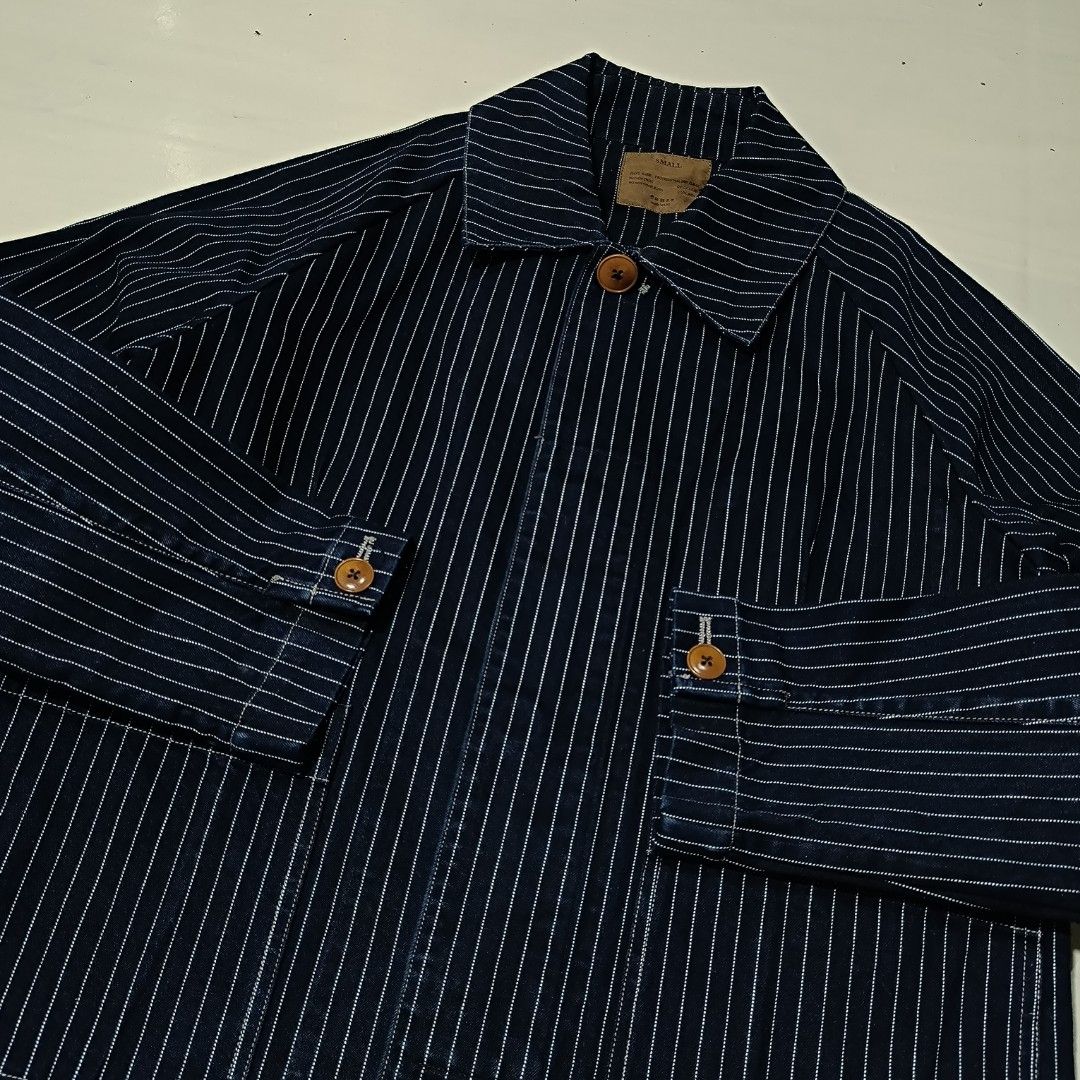 Unknow Brand Herringbone Railroad Work Jacket. on Carousell