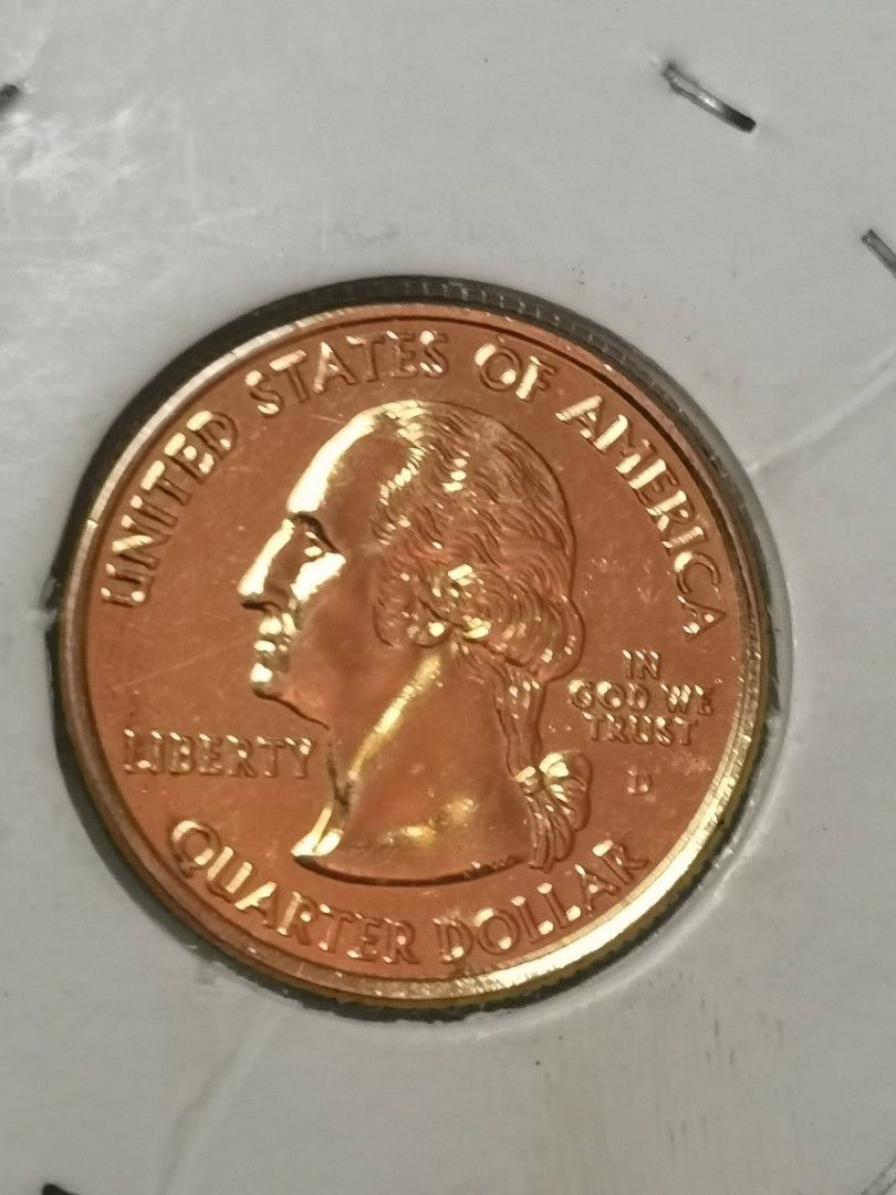 US Quarter dollar 2003 uncirculated commemorative Arkansas 1836 on ...