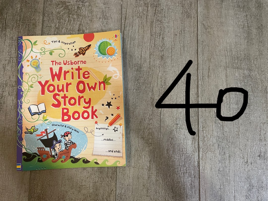 Usborne Write your own story book/ Usborne Look inside space flip book ...