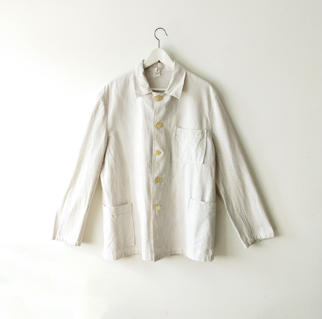 Vintage 1986 CO-PNAA Japanese Panama / Utilitarian Workwear Jacket, Men ...