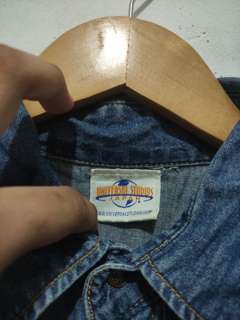 Vintage Woody Woodpecker Universal Studio Denim Jacket, Women's Fashion ...