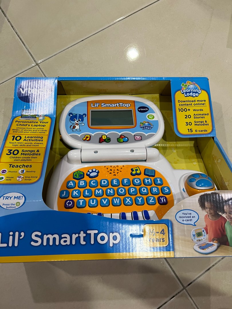 Vtech Lil’ SmartTop, Hobbies & Toys, Toys & Games on Carousell