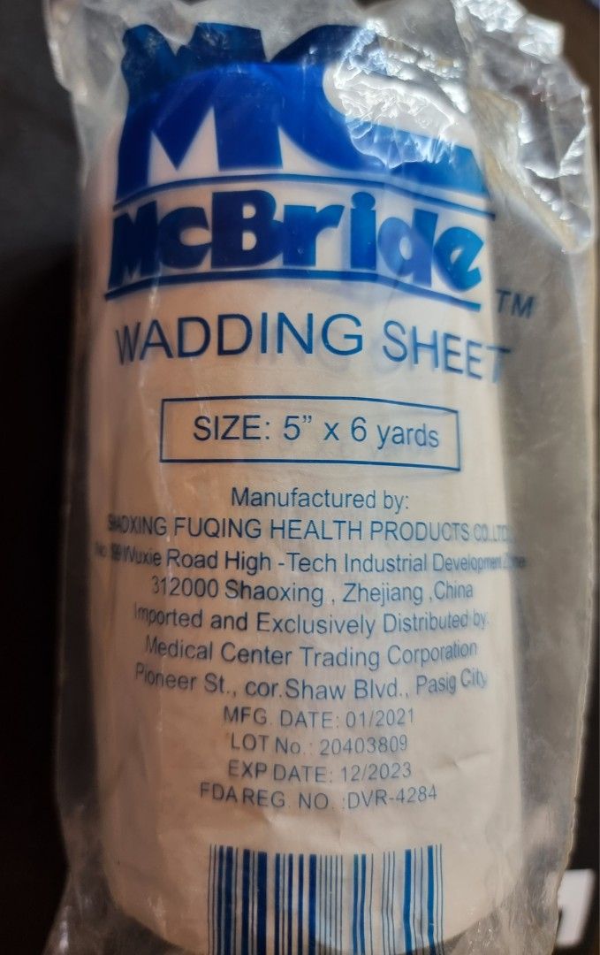 Wadding Sheet and Plaster of Paris Bundle on Carousell