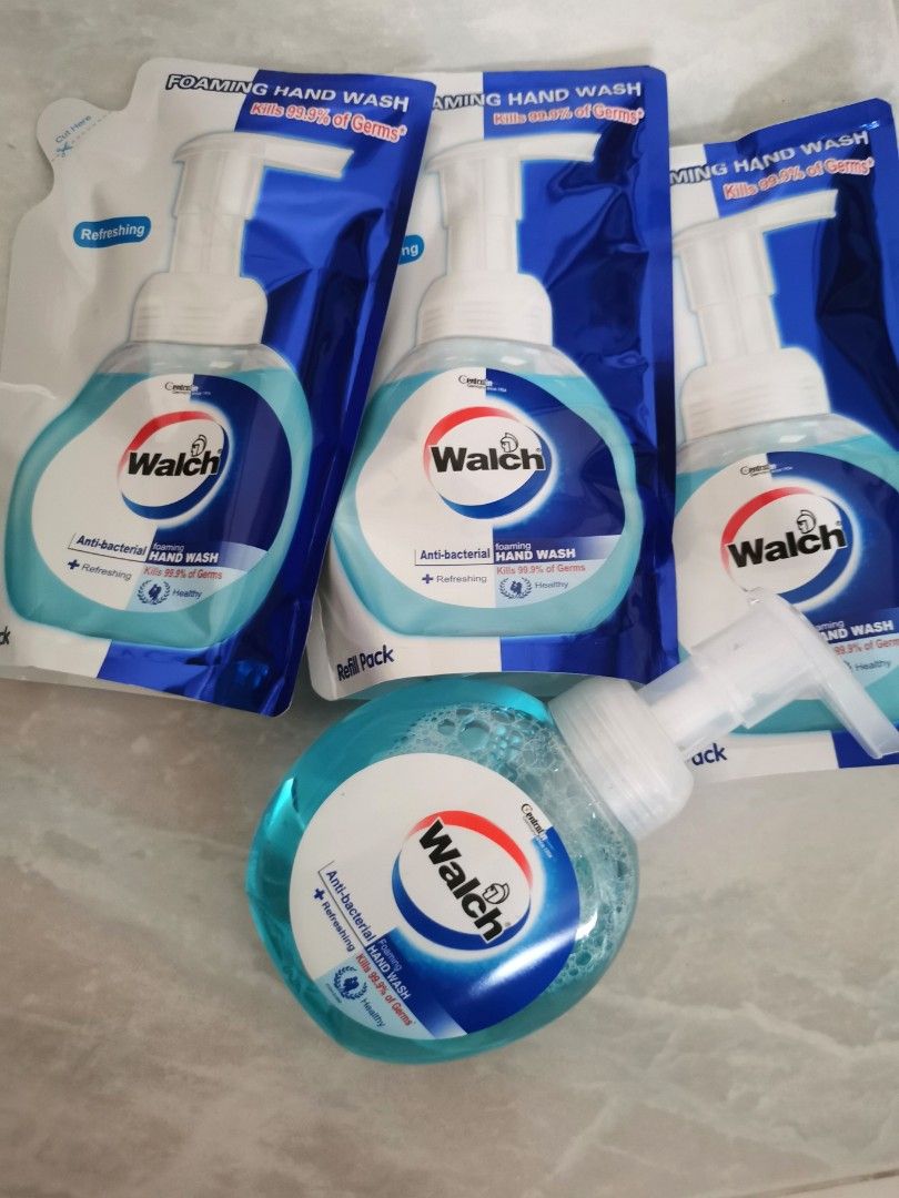 Walch Anti-bacterial Foaming Hand Wash, Beauty & Personal Care ...