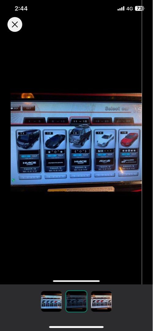 Wangan Maximum Tune card, Video Gaming, Gaming Accessories, Game Gift ...