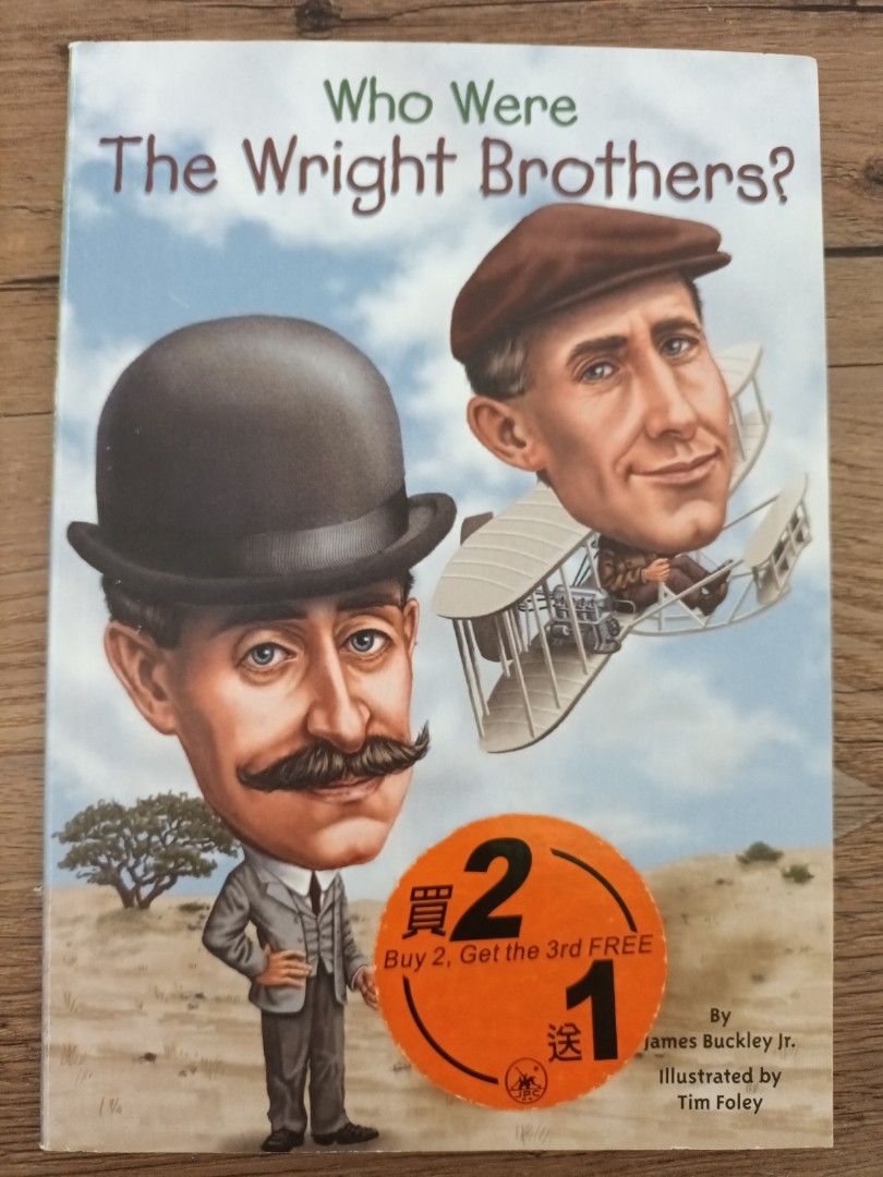 Who were the Wright Brothers?, 興趣及遊戲, 書本 & 文具, 小朋友書 - Carousell