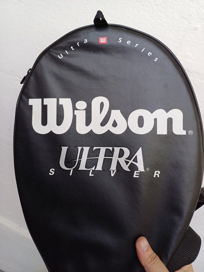 Wilson Ultra Silver 27" Racket, Sports Equipment, Sports & Games ...