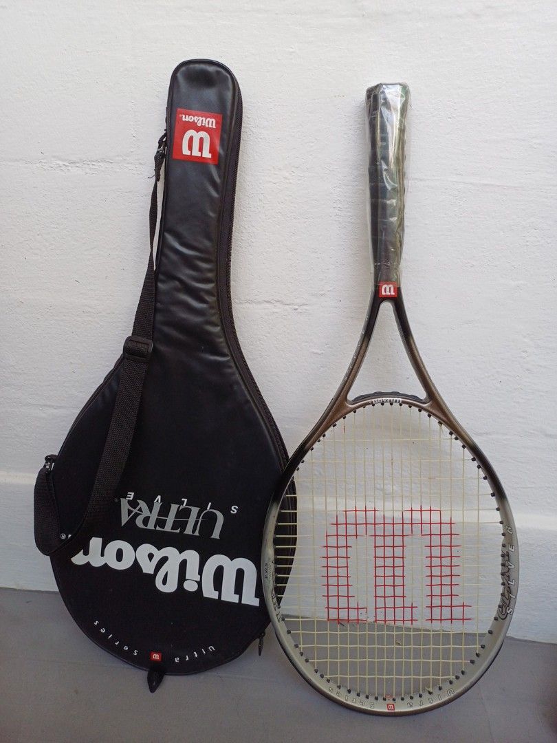 Wilson Ultra Silver 27" Racket, Sports Equipment, Sports & Games ...