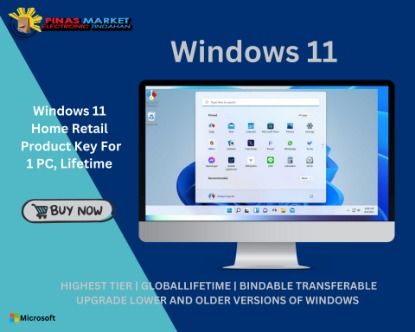 Windows 11 Home Product Key For 1 PC, Lifetime on Carousell