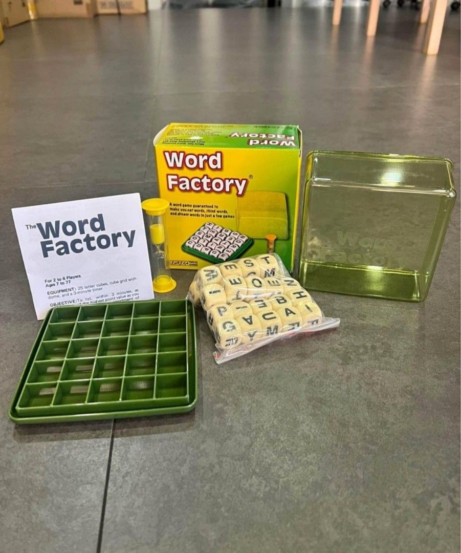 Word Factory, Sports Equipment, Other Sports Equipment and Supplies on ...