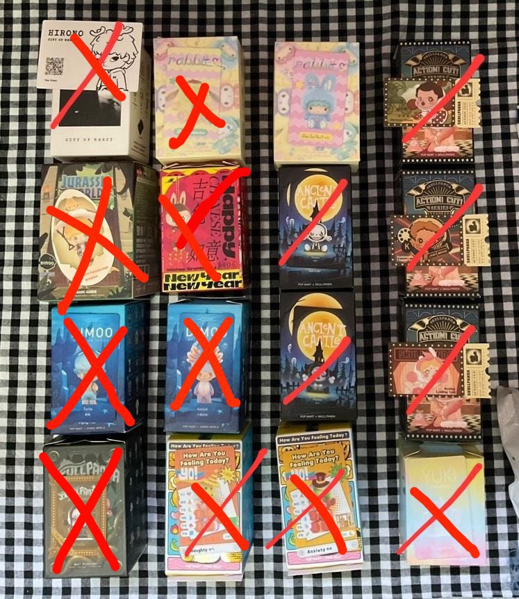 WTS WTT POPMART HIRONO CITY OF MERCY, ACTION CUT, YUKI 04, DIMOO ...