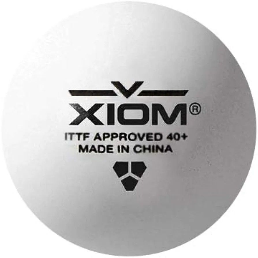 XIOM V ITTF Approved 3 Star ABS Plastic Table Tennis Balls (3 balls per box), Sports Equipment ...
