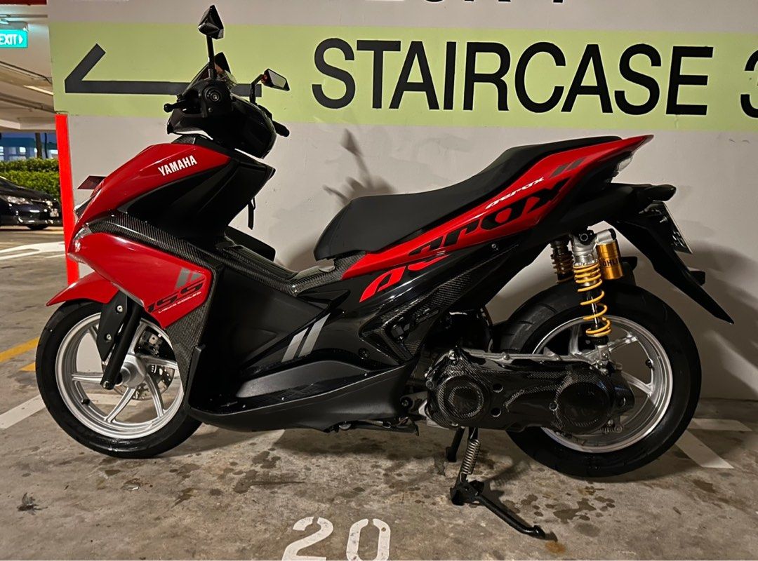 Yamaha Aerox V1 Orimotor Coverset, Motorcycles, Motorcycle Accessories ...