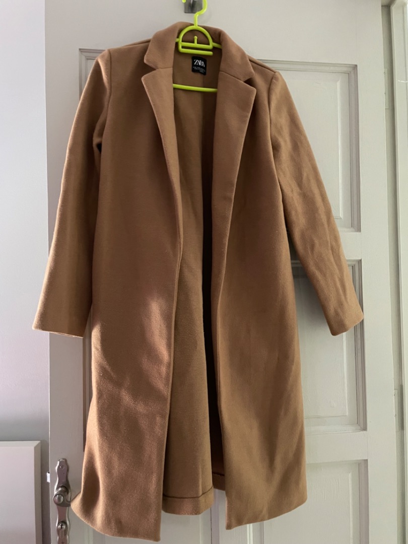 Zara coat, Women's Fashion, Dresses & Sets, Dresses on Carousell