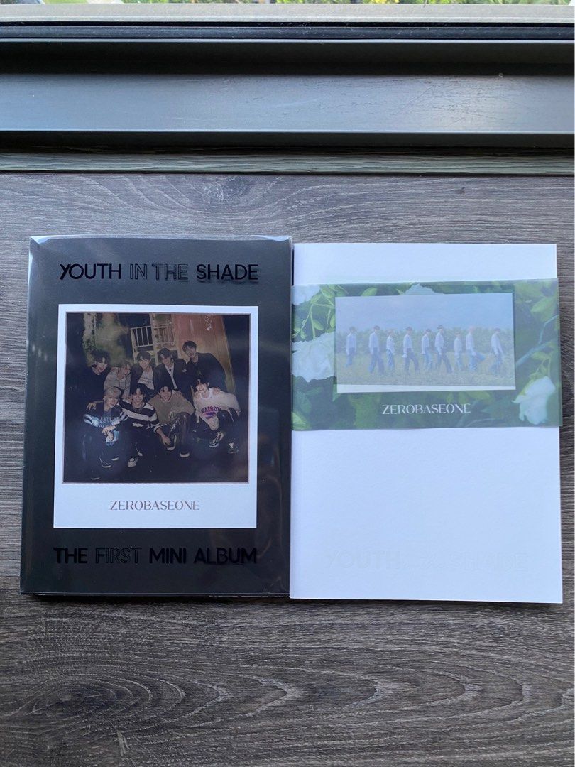 ZB1 Zerobaseone Youth in the shade albums, Hobbies & Toys, Memorabilia ...