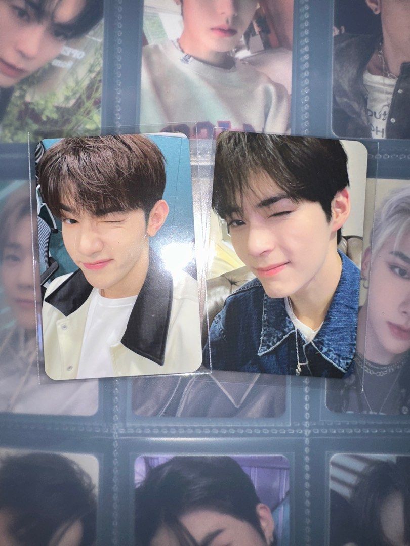 ZEROBASEONE KCON OFFICIAL PHOTOCARDS - Zhang Hao & Sung Hanbin Set ( boys planet zb1 zero base ...