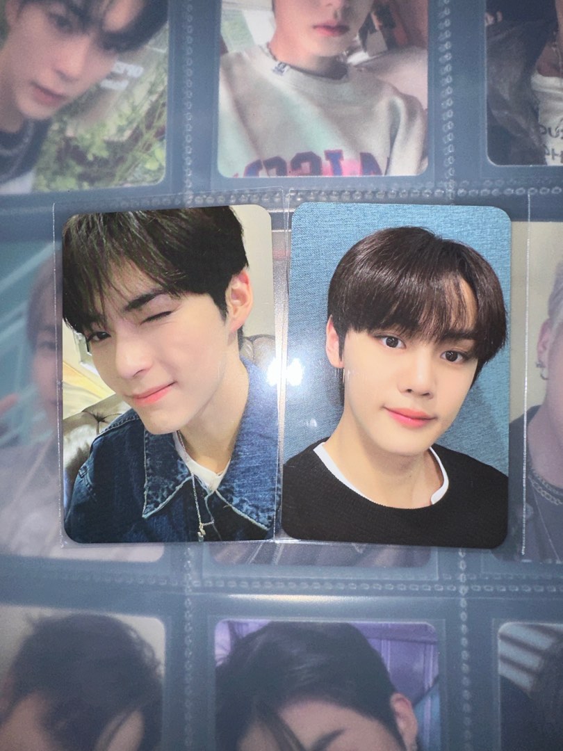 ZEROBASEONE KCON OFFICIAL PHOTOCARDS - Sung Hanbin & Kim Gyuvin Set ...