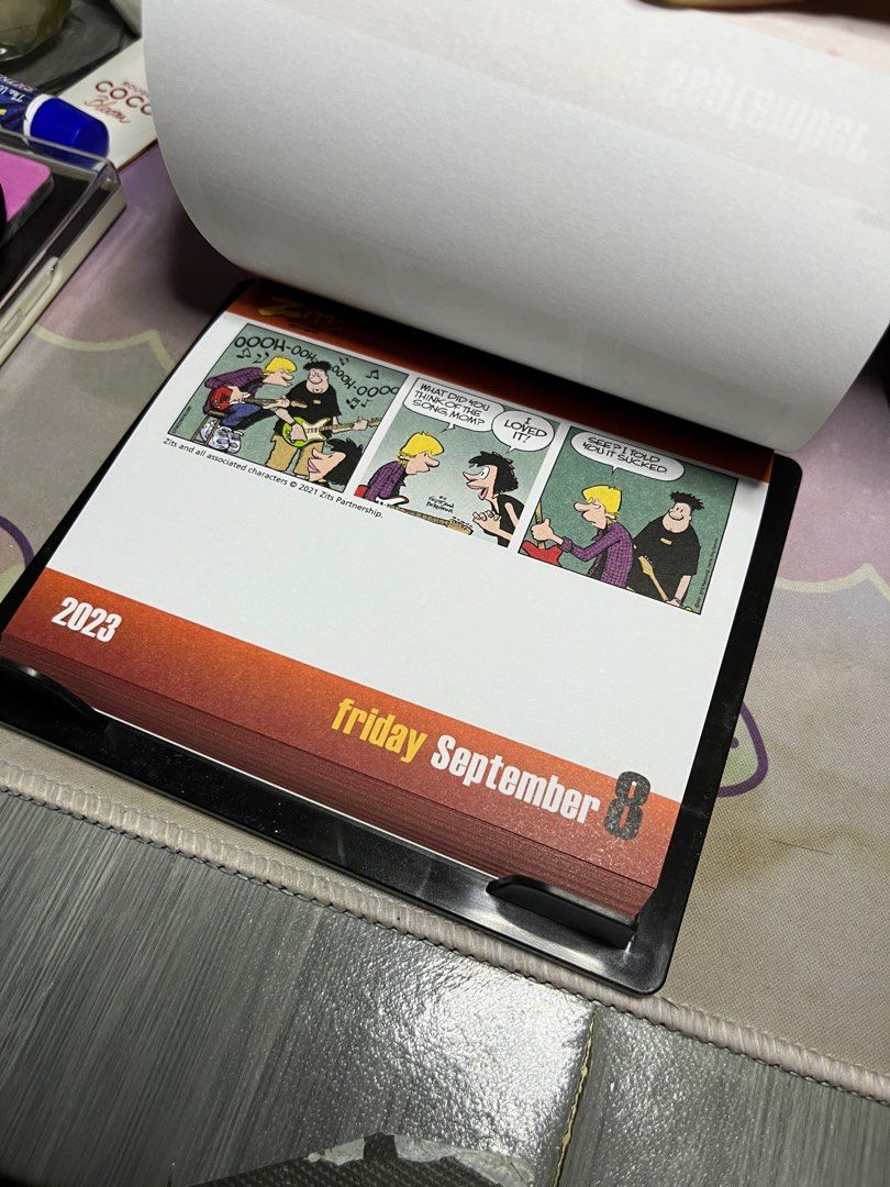 Zits Comic Strip Day to Day 2023 Calendar Jerry Scott & Jim Borgman ...