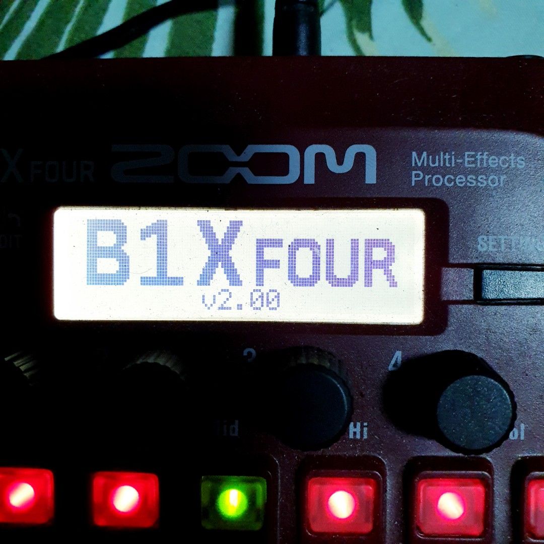 ZOOM B1X FOUR, Hobbies & Toys, Music & Media, Musical Instruments on ...