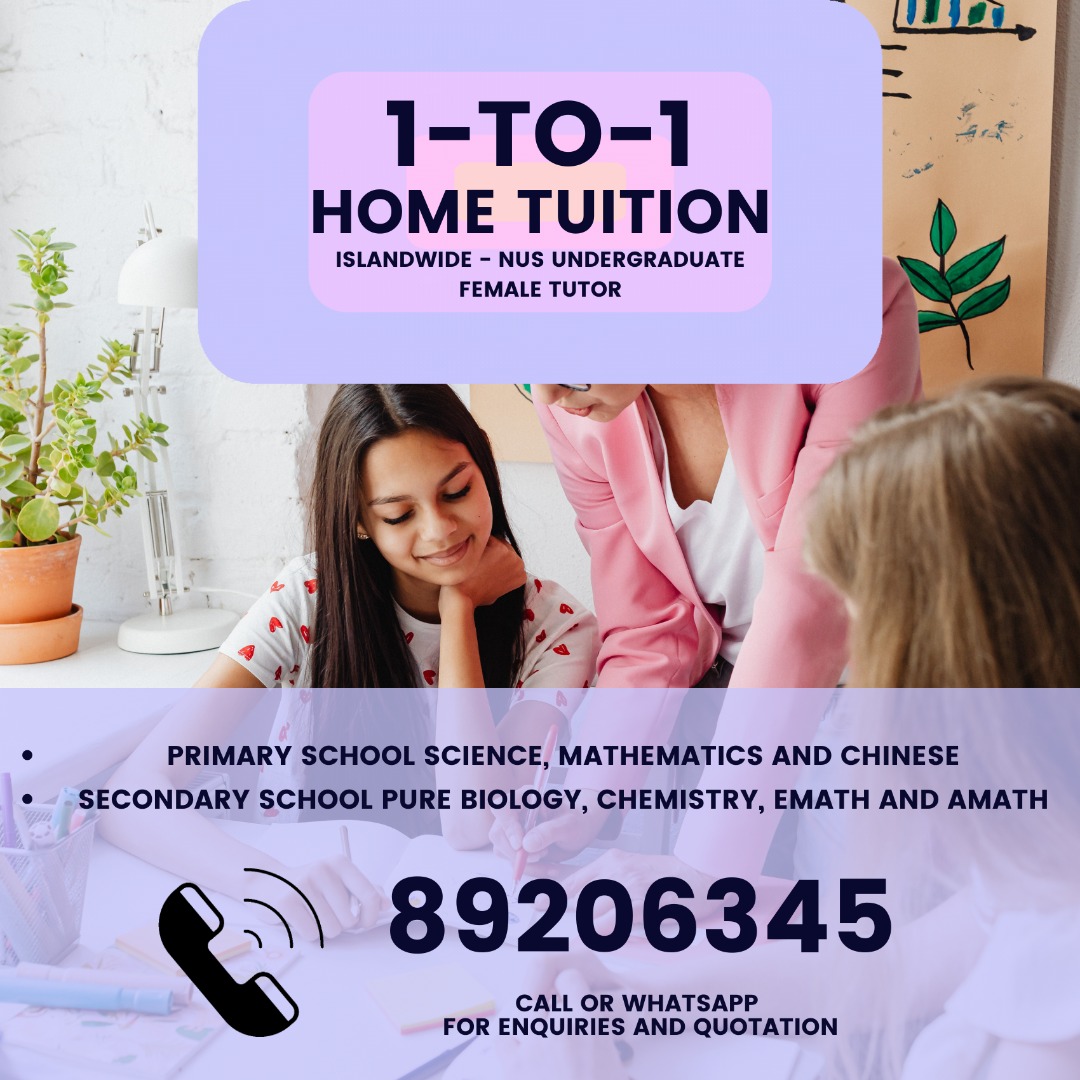 1-1 Home Tuition NUS Undergraduate, Learning & Enrichment, Enrichment & Tuition on Carousell