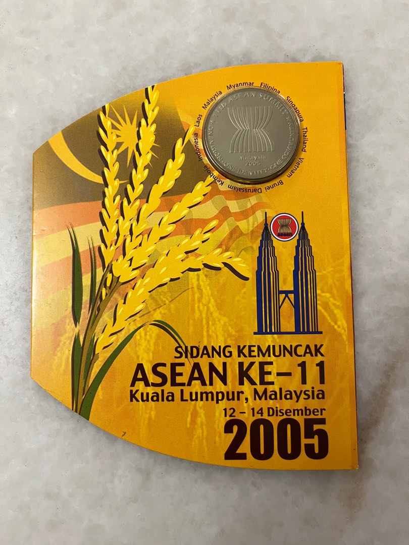 11th ASEAN Summit Coin Card 2005, Hobbies & Toys, Collectibles ...