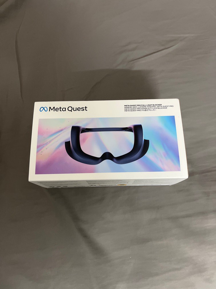 (In Stock) Meta Quest Pro Full Light Blocker, 電腦＆科技, 商務用科技產品 - Carousell