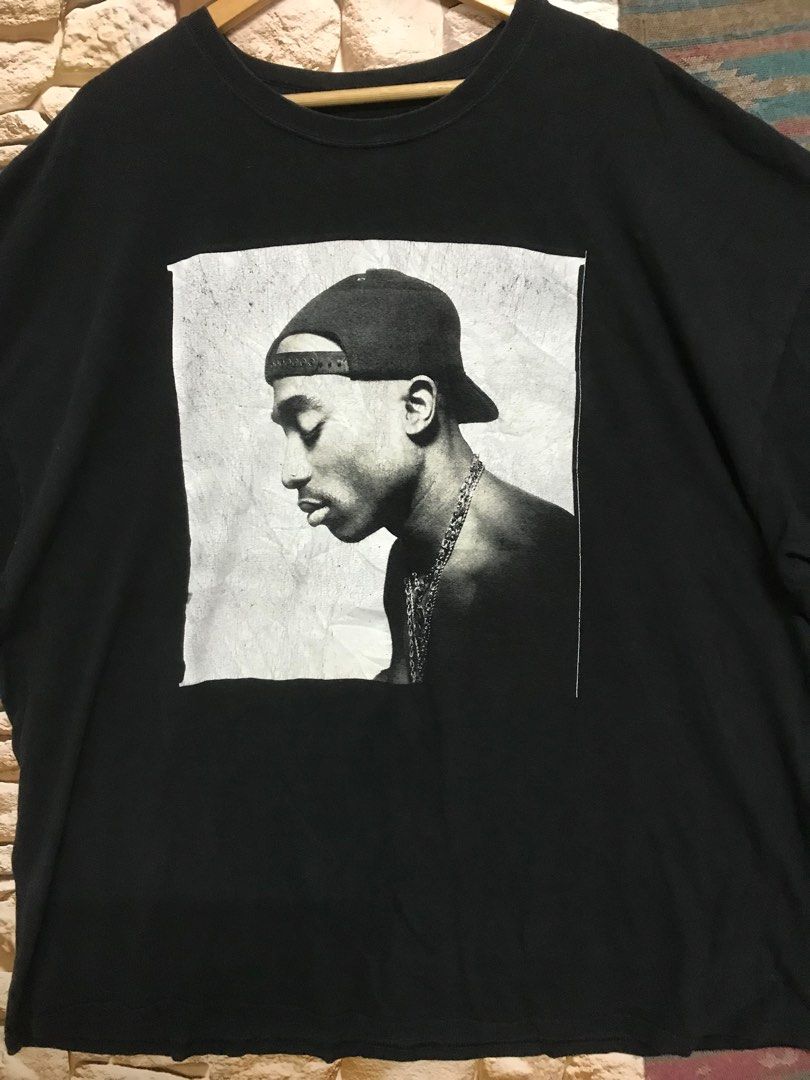 2Pac Shakur, Men's Fashion, Tops & Sets, Tshirts & Polo Shirts on Carousell