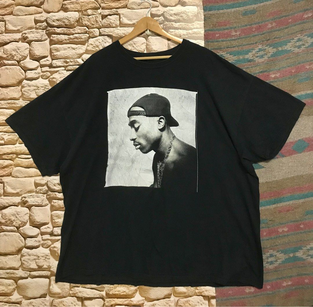 2Pac Shakur, Men's Fashion, Tops & Sets, Tshirts & Polo Shirts on Carousell