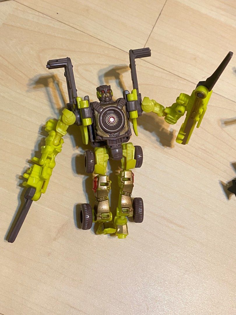 5 Transformers Decepticons 1 manual Grindor, Jetfire, Reverb, Dead-End ...