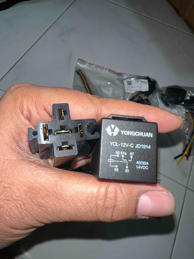 6 New Waterproof Automotive Relays 12V 24V 5pin 40A Car Relay, Car ...