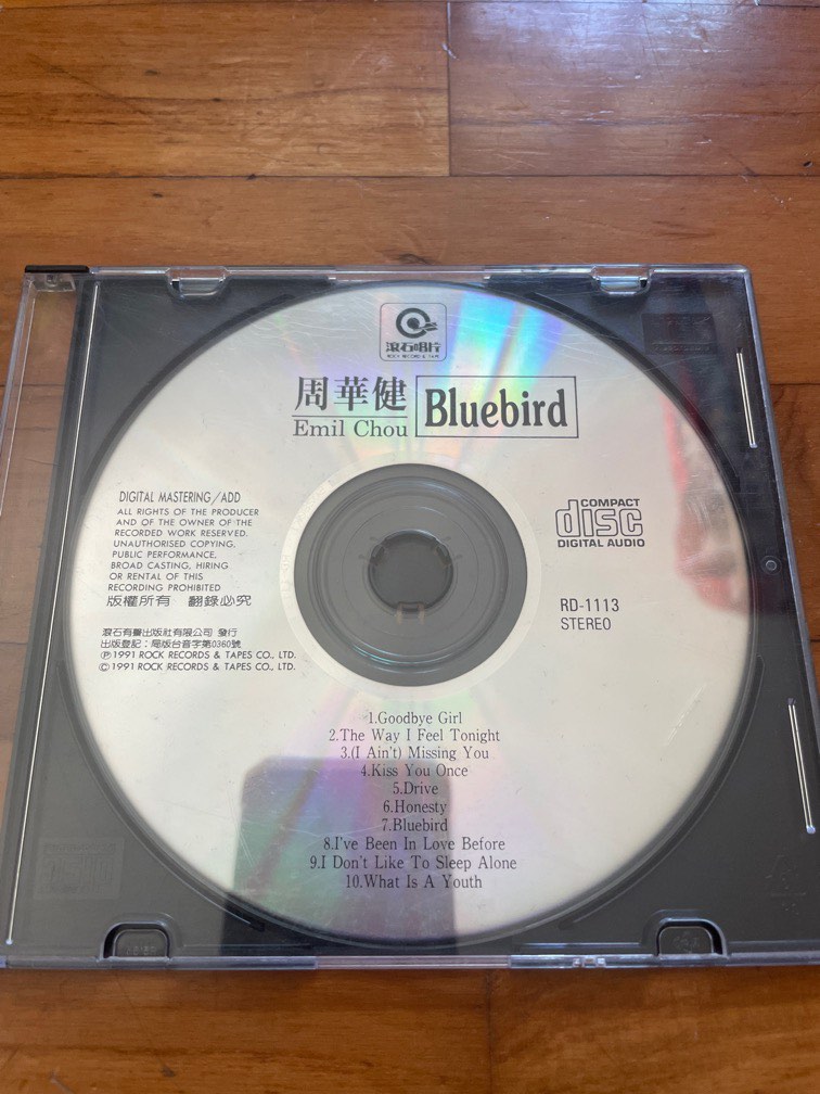 (裸碟) 周華健 Bluebird CD, Hobbies & Toys, Music & Media, CDs & DVDs on ...