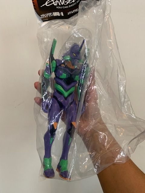 初號機 Eva 搪膠 Medicom sofubi sofvi vinyl, 興趣及遊戲, 玩具 & 遊戲類 - Carousell