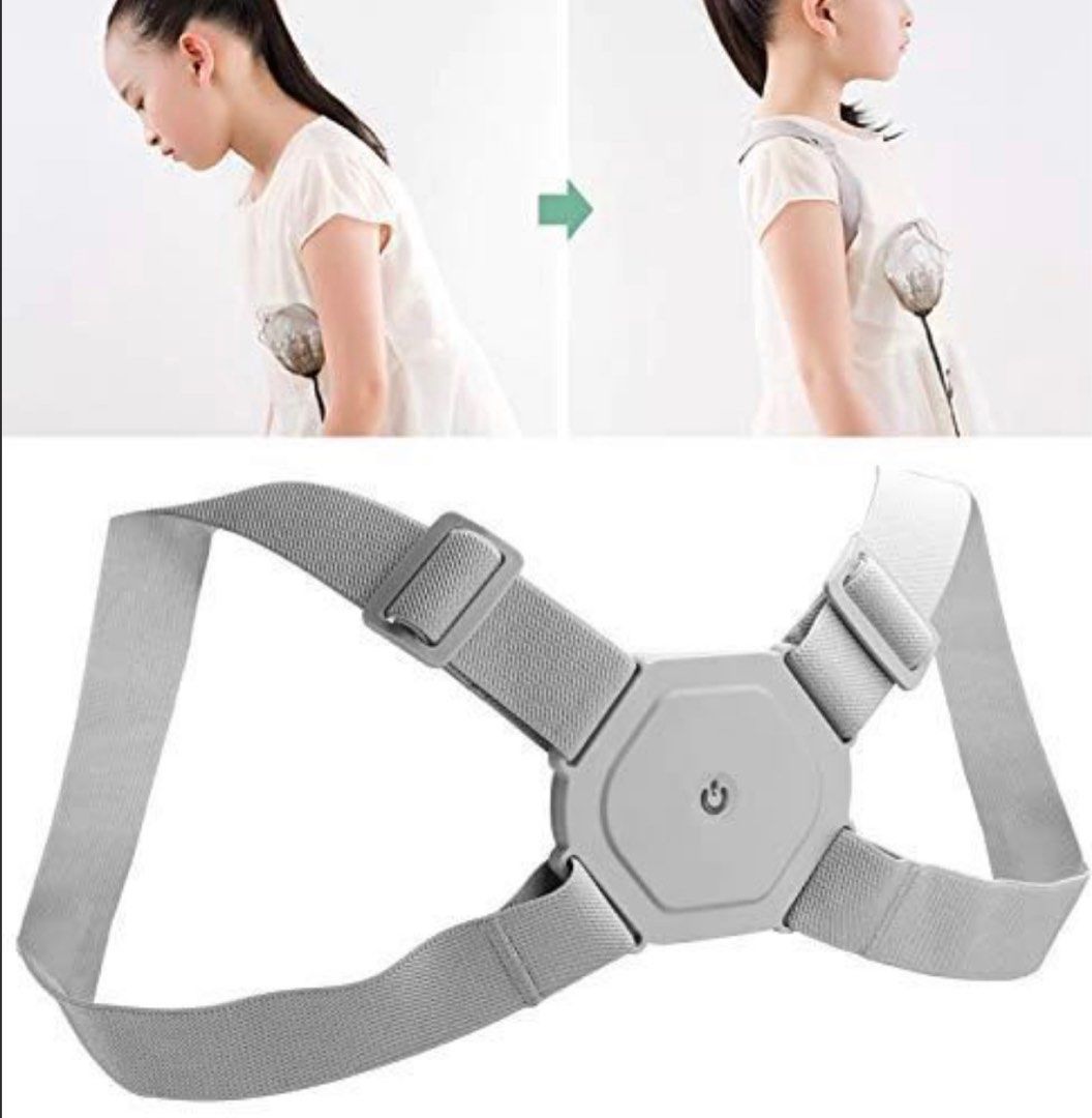全新智能矯正駝背器 intelligent induction hunchback corrector, 家庭電器, 轉插器及插頭 ...